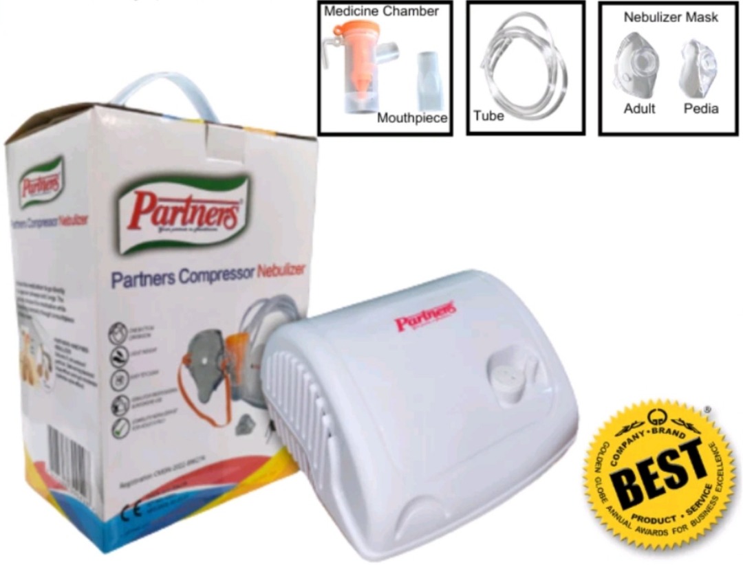 Compressor Nebulizer Partners with Complete Accesories, Health ...