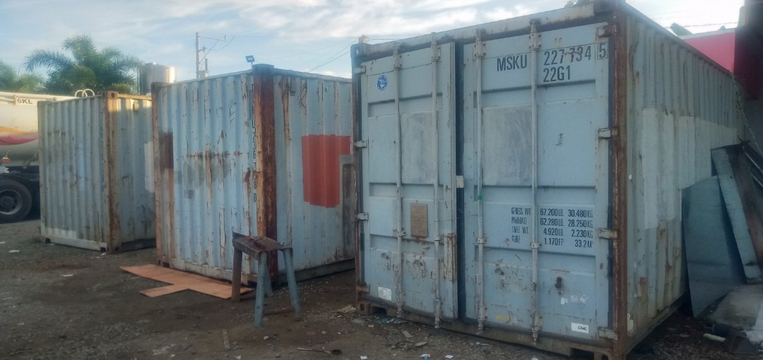 Container Van 20-feet, Commercial & Industrial, Construction & Building ...