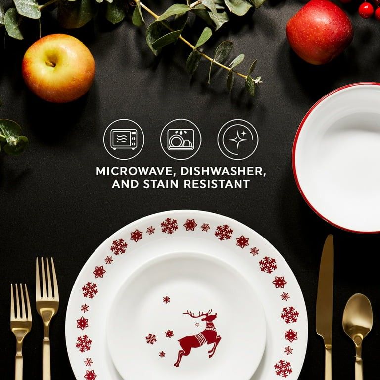 Corelle Christmas Edition - Rudolph, Furniture & Home Living, Kitchenware & Tableware ...