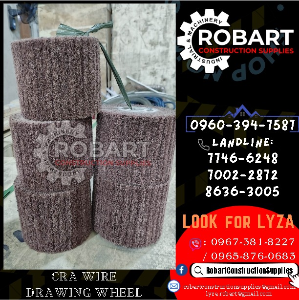 CRa Wire Drawing Wheel, Commercial & Industrial, Construction Tools ...
