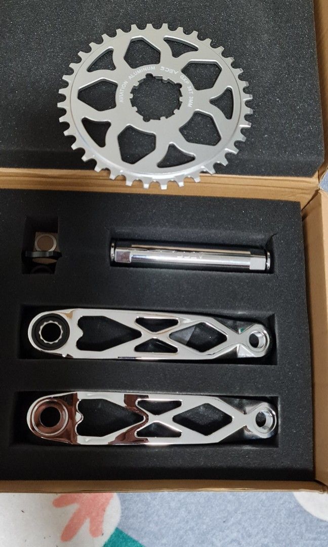 5 DEV Crankset, Sports Equipment, Bicycles & Parts, Parts & Accessories ...