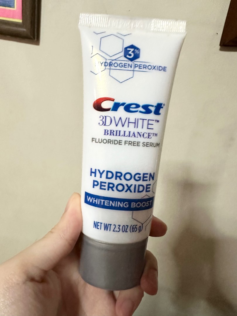 Crest 3D White Hydrogen Peroxide, Beauty & Personal Care, Face, Face ...