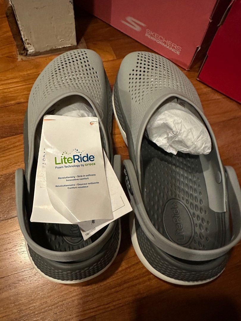 Crocs literide M6-W8, heel to toe length 24 cm, Men's Fashion, Footwear, Sneakers on Carousell