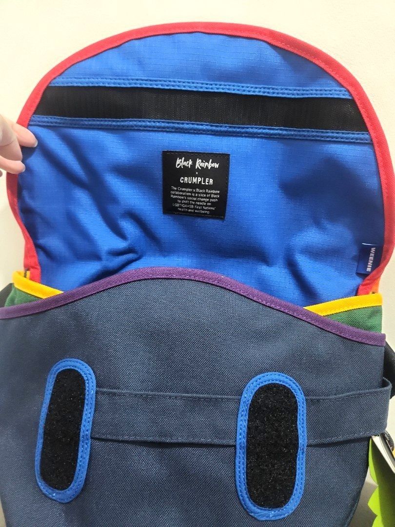 Crumpler Weenie bag x Black Rainbow limited edition, Luxury, Bags ...