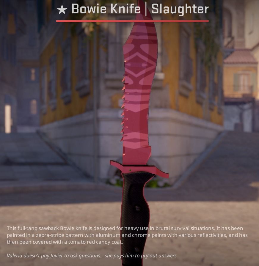 CS2 Bowie Knife Slaughter (MW) WITH diamond pattern [CAN NEGO], Video ...