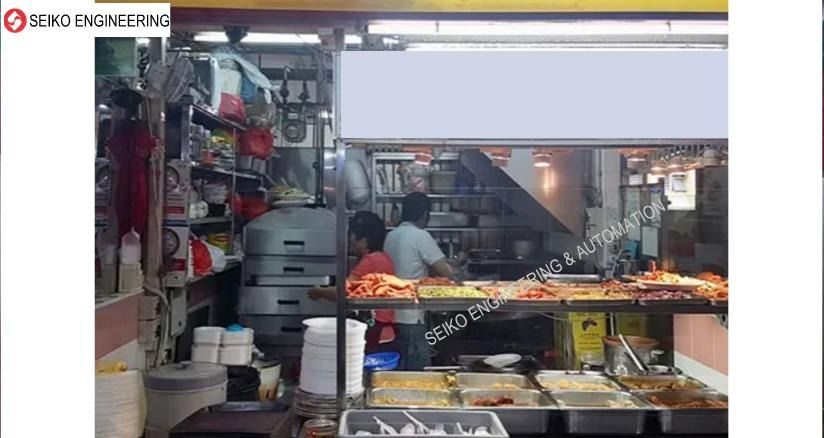 Custom-Made Hawker Equipment Stainless Steel Work Tables, Furniture ...