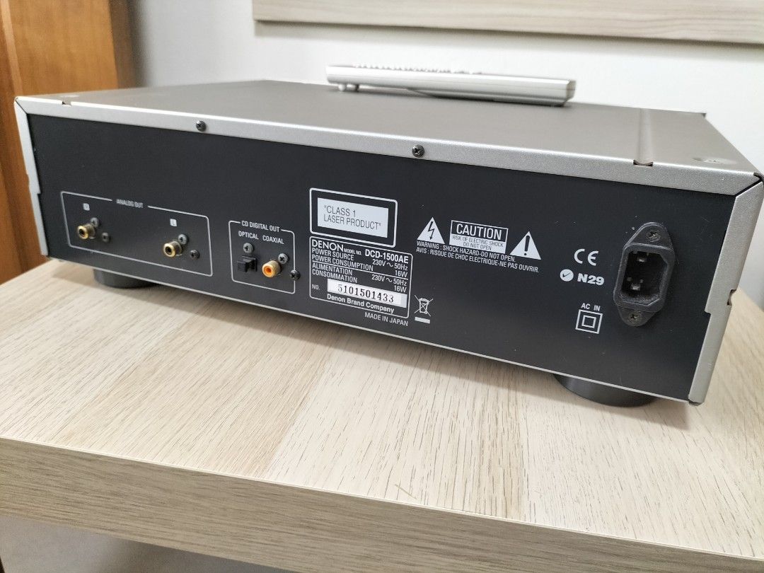 Denon DCD 1500AE SACD CD Player, Audio, Other Audio Equipment on Carousell