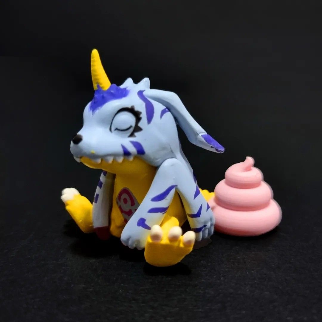 Digimon Pink Poop, Hobbies & Toys, Toys & Games on Carousell