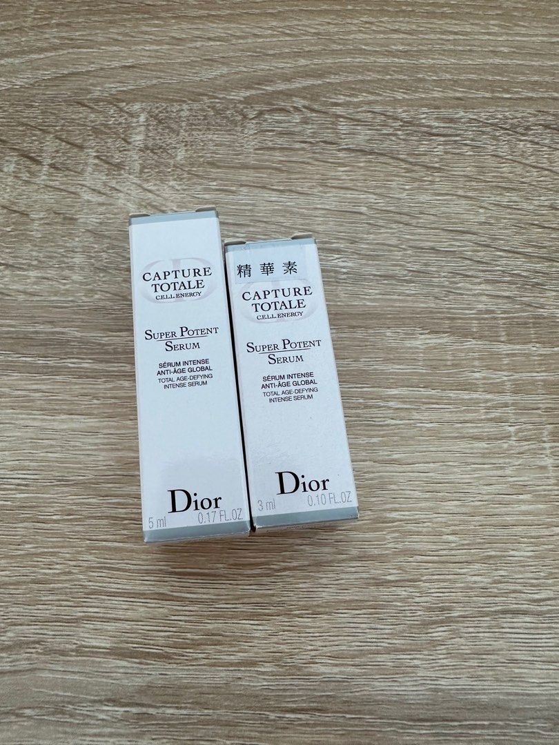 Dior (Capture Totale Super Potent Cleanser /Le Serum/ Super Potent ...
