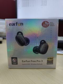 Earfun Free Pro 3 + BT 5.3 latest release from Earfun. Hi-Res audio ...