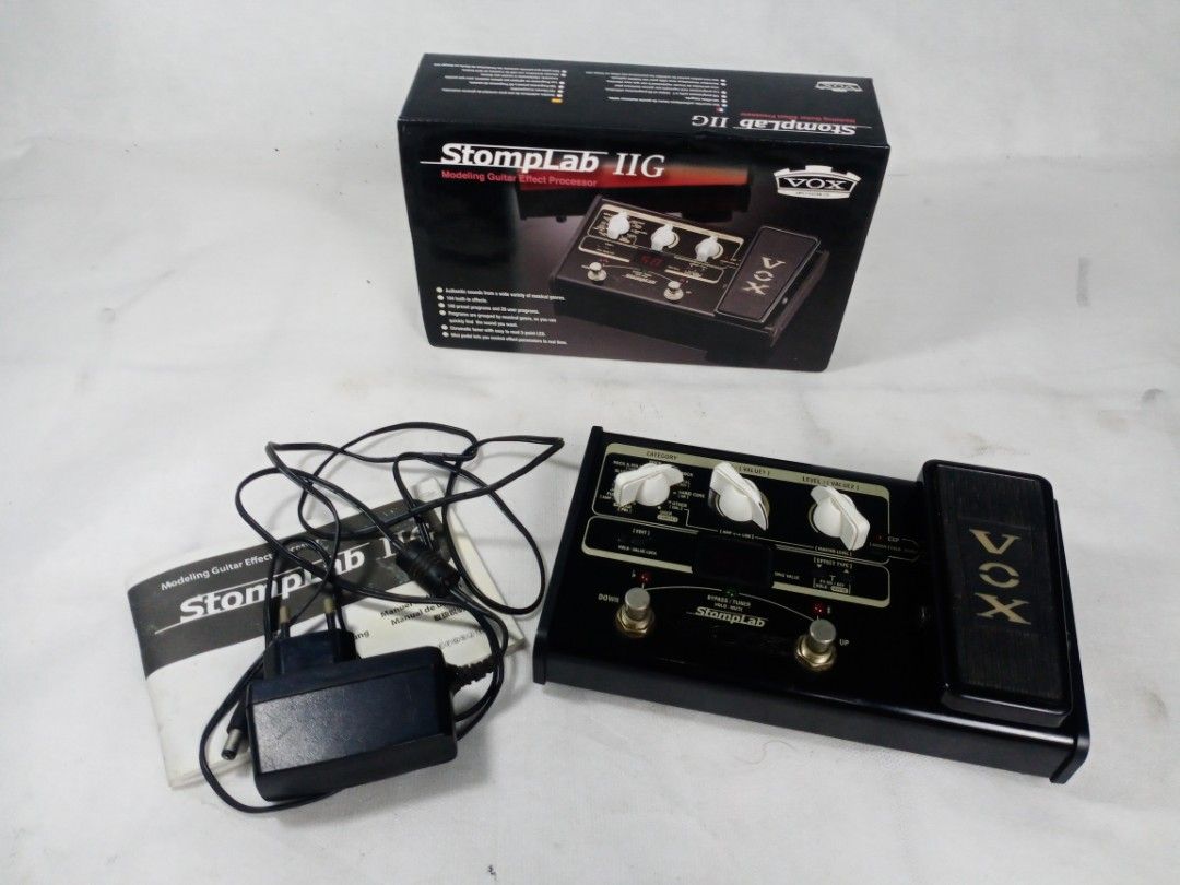 EFEK DIGITAL VOX STOMPLAB 2G MULTIEFEK STOMP LAB IIG MULTI EFEK II 2 G, Musik & Media, Alat di ...