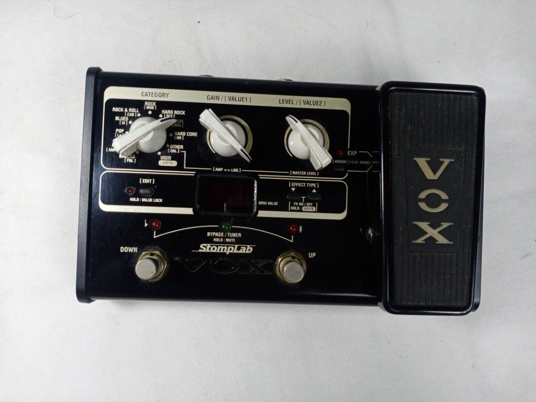 EFEK DIGITAL VOX STOMPLAB 2G MULTIEFEK STOMP LAB IIG MULTI EFEK II 2 G ...
