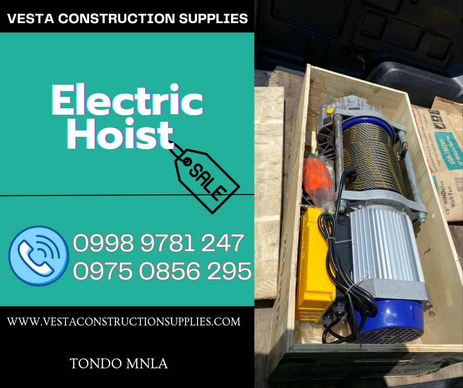 ELECTRIC HOIST, Commercial & Industrial, Construction & Building ...