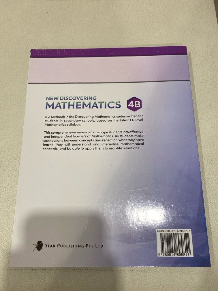 Emath New discovering Mathematics 4B, Hobbies & Toys, Books & Magazines ...