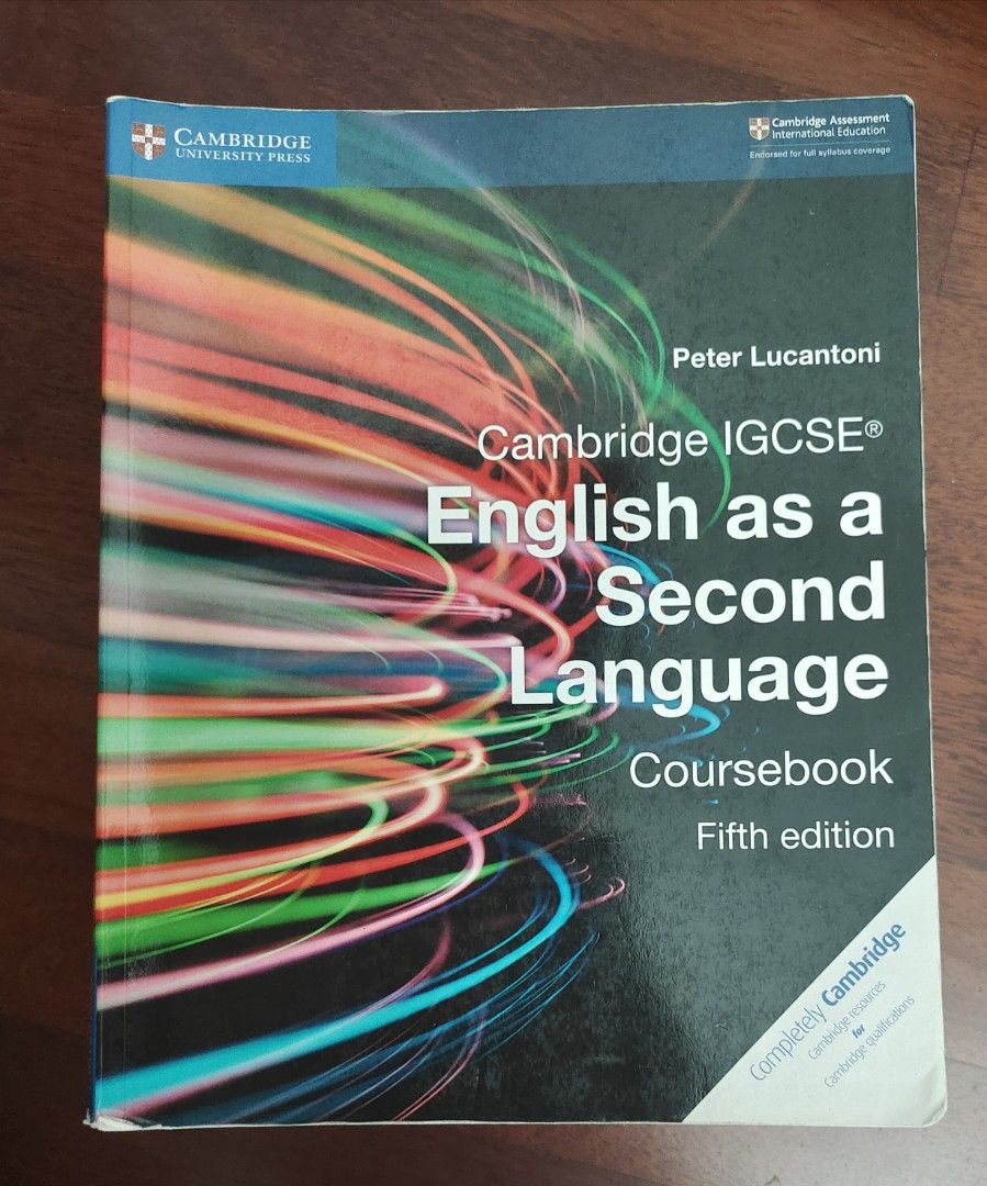 English as a second language textbook IGCSE Cambridge, Hobbies & Toys, Books & Magazines ...