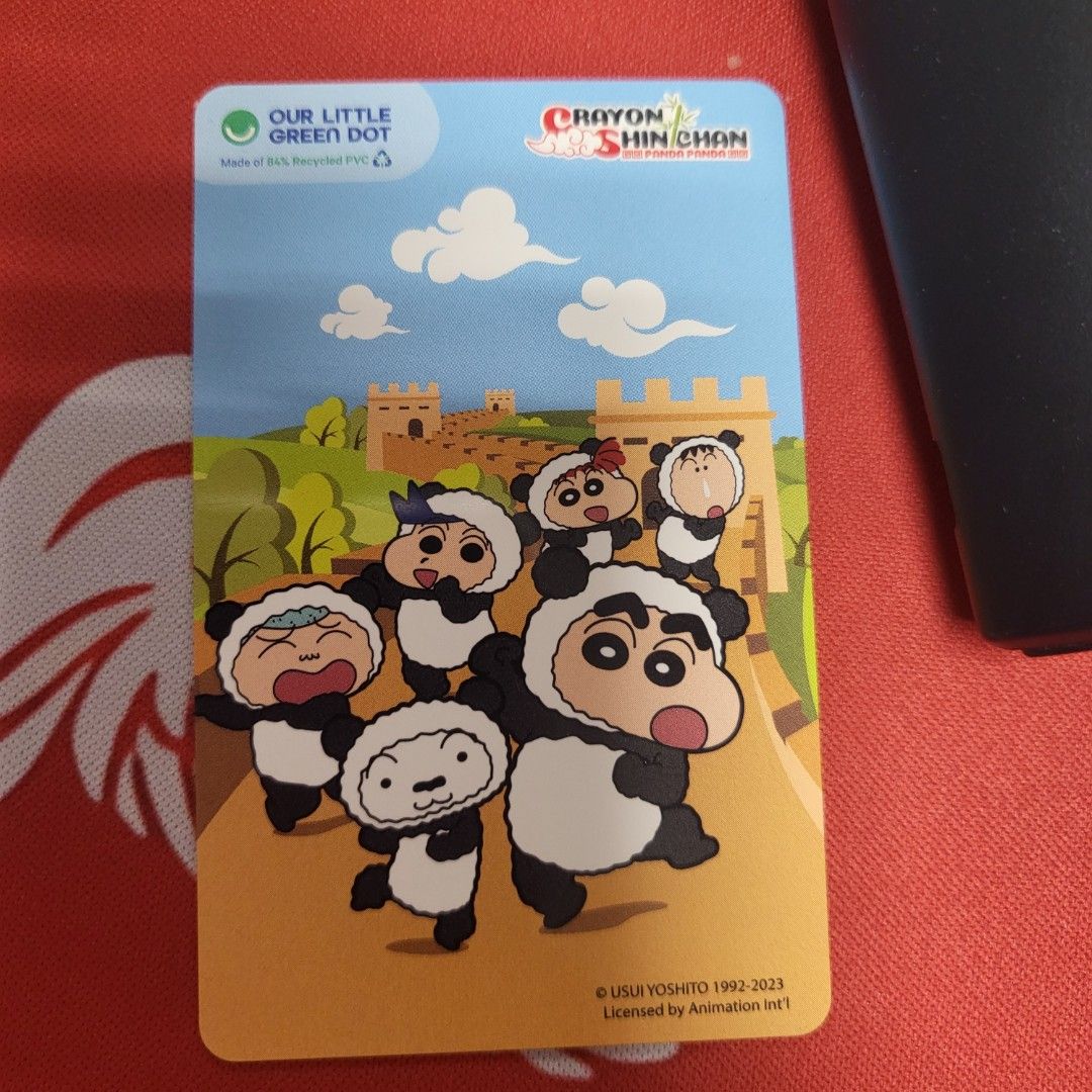 Ezlink card (Shinchan Crayon), Hobbies & Toys, Travel, Travel ...