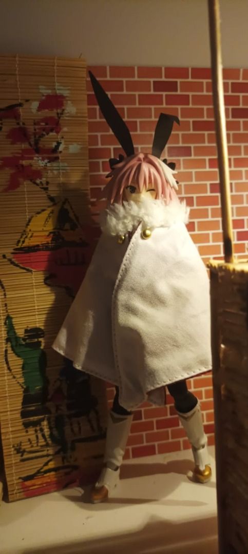 Figma Astolfo custom 1/12 wired fabric cape (Fate/Apocrypha), Hobbies ...