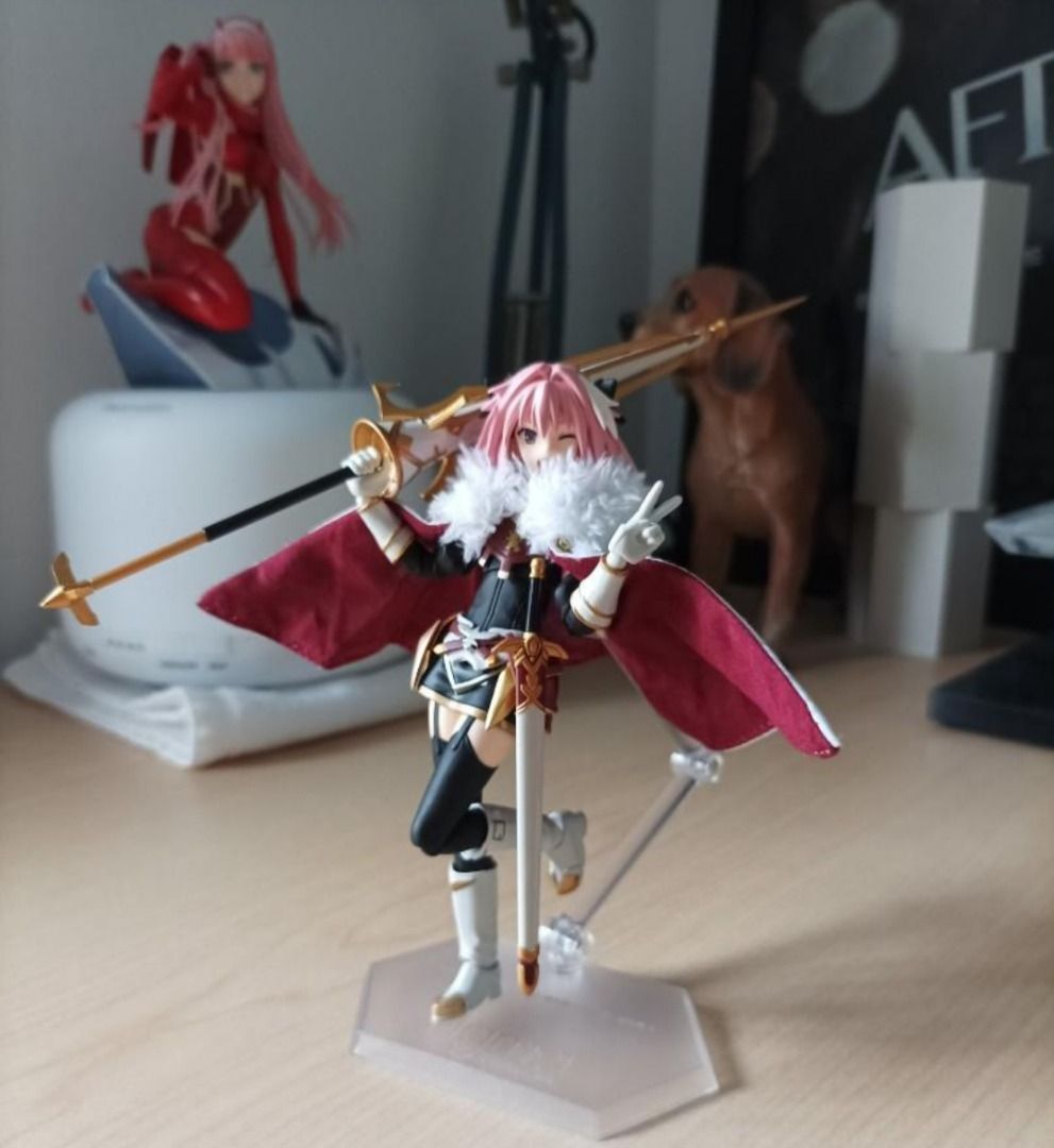 Figma Astolfo custom 1/12 wired fabric cape (Fate/Apocrypha), Hobbies ...