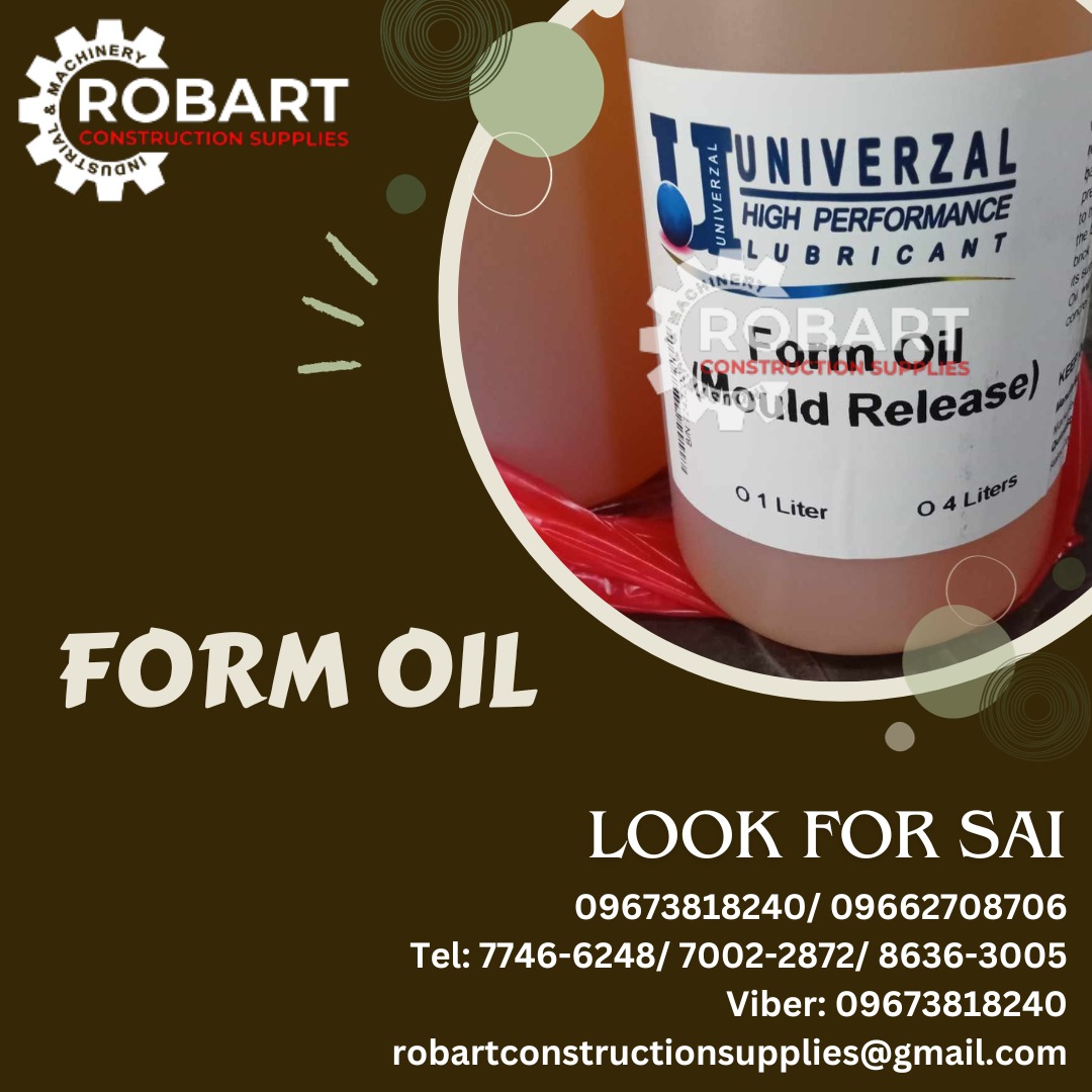 Form Oil, Commercial & Industrial, Construction Tools & Equipment on ...