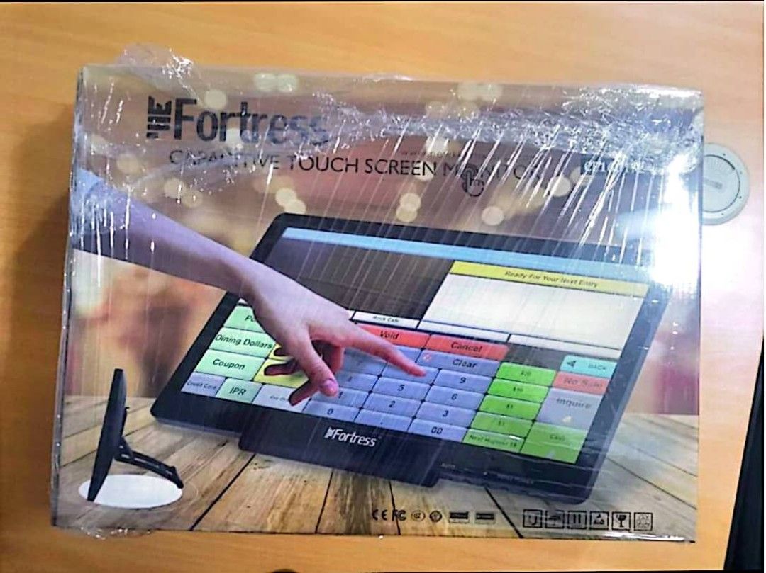 FORTRESS TOUCH SCREEN MONITOR BRAND NEW, Computers & Tech, Printers ...