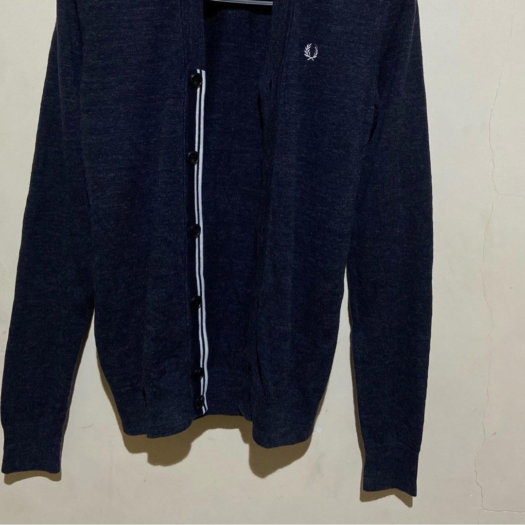 Fred Perry Cardigan, Men's Fashion, Coats, Jackets and Outerwear on ...