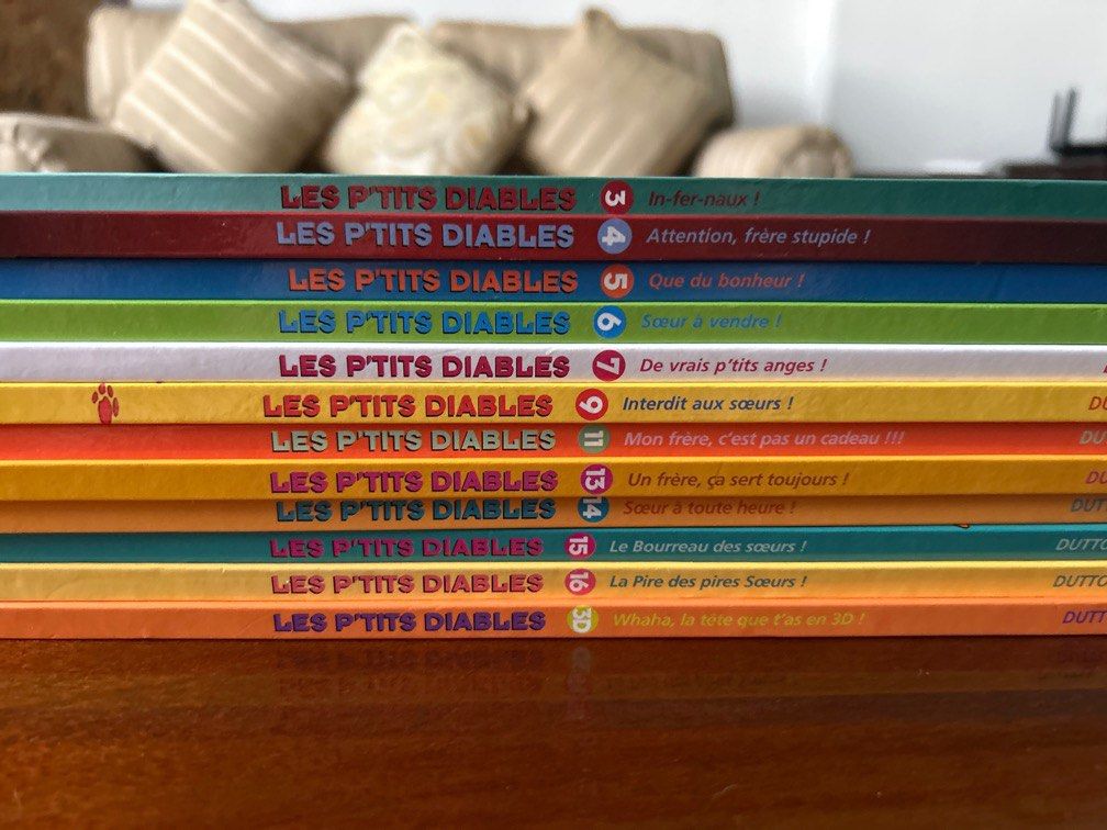 French comic book series Les P’tits Diables (12 volumes), Hobbies ...