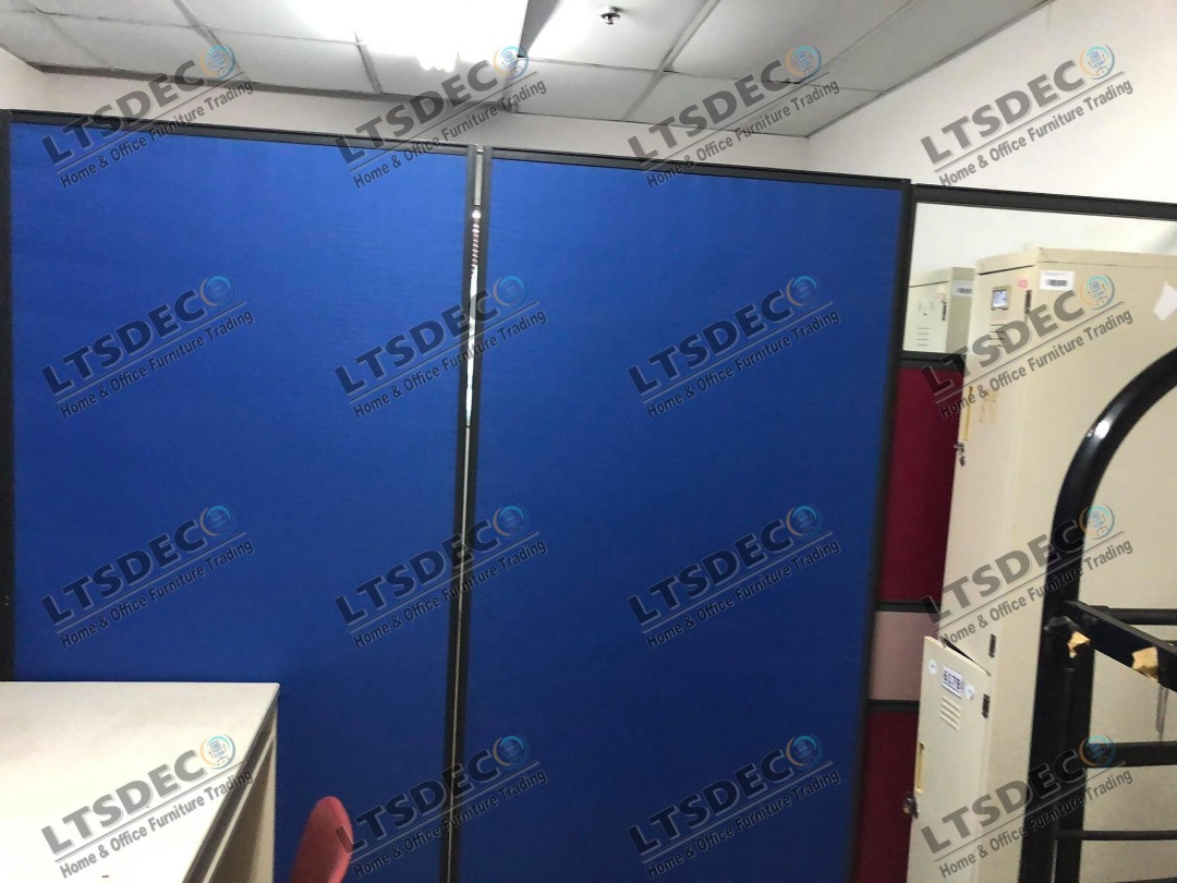FULL FABRIC CUBICLE PARTITION OFFICE FURNITURE | OFFICE PARTITION ...