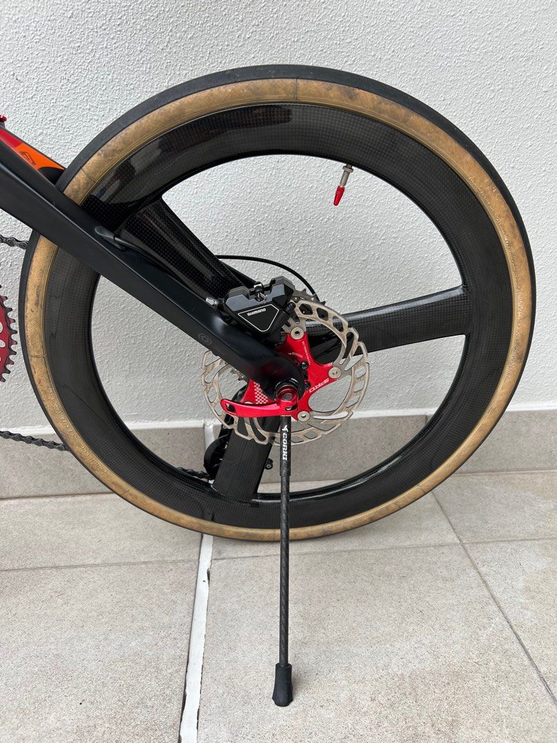 Fully modded Java Aria Carbon foldable Bifold bicycle bike Shimano ...