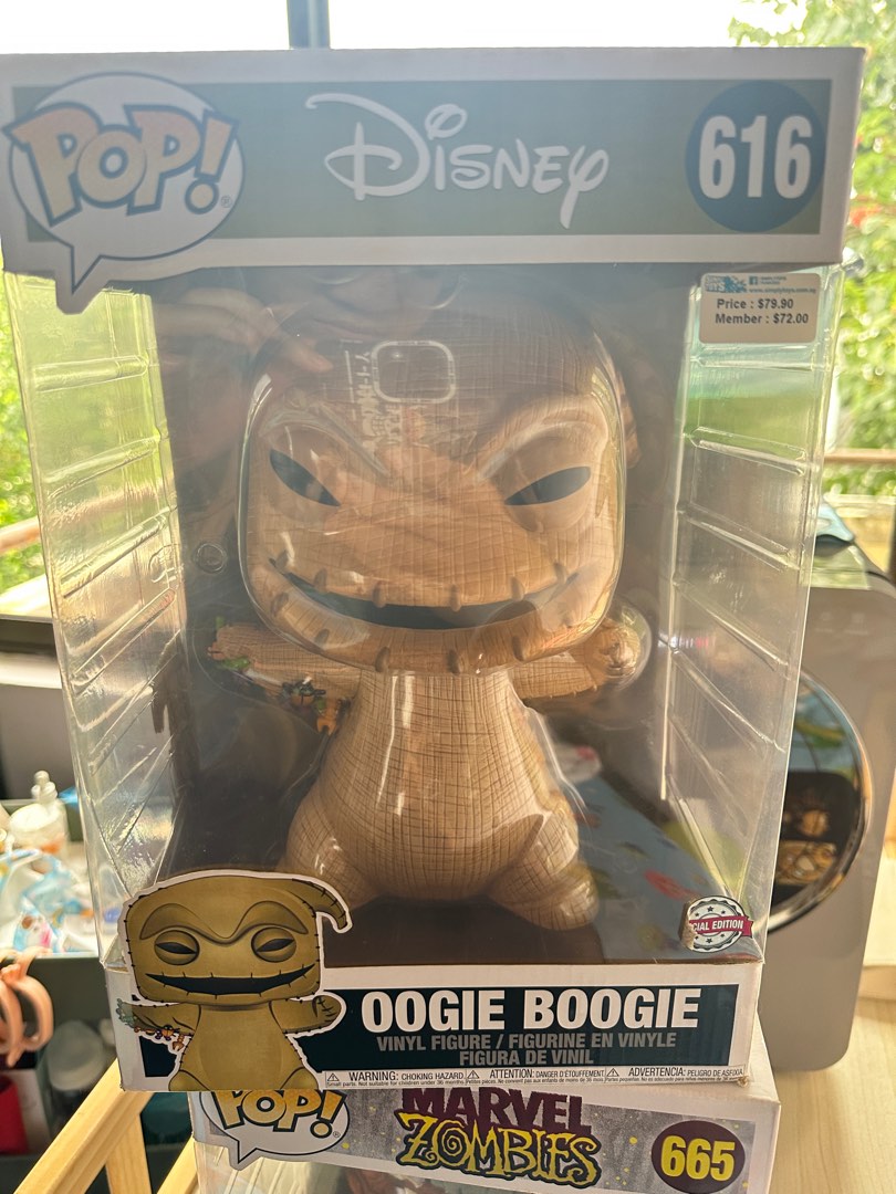 Funko POP oogie boogie & zombie the thing, Hobbies & Toys, Toys & Games ...