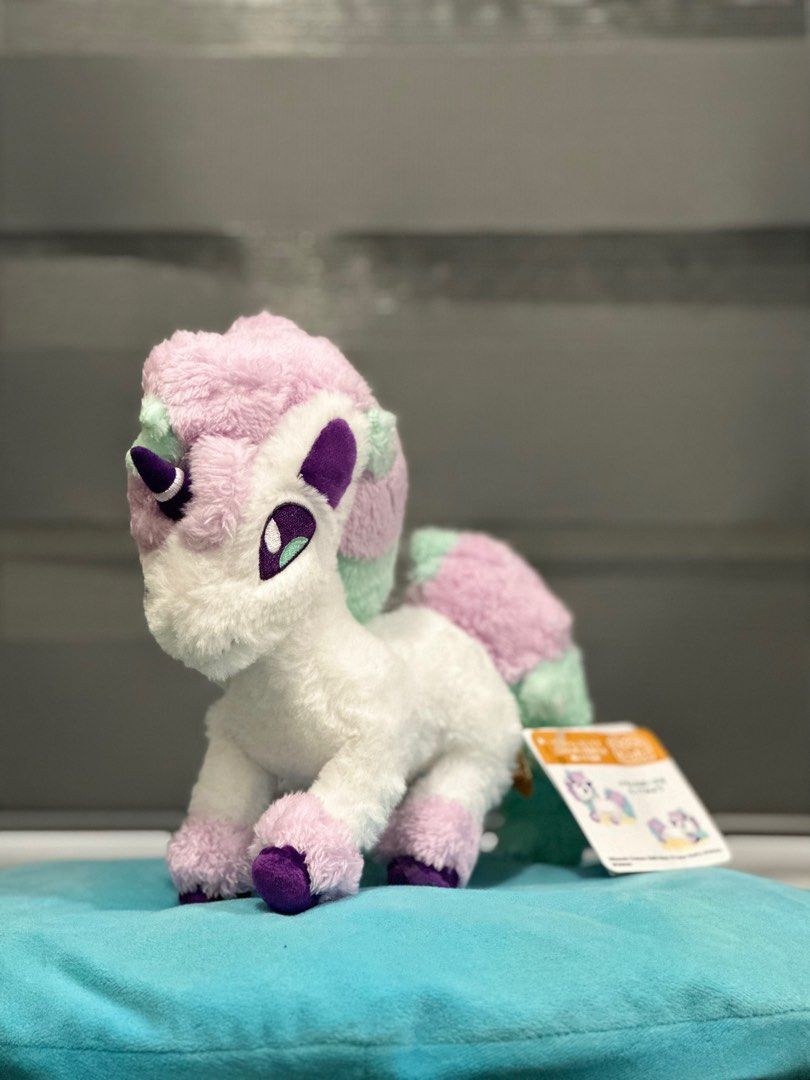 Galarian Ponyta Takara Tomy Arts Kutakuttata Pokemon Plush, Hobbies ...