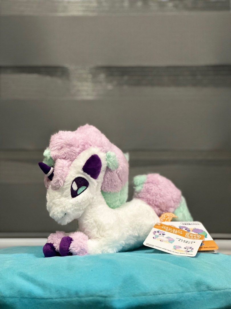 Galarian Ponyta Takara Tomy Arts Kutakuttata Pokemon Plush, Hobbies ...