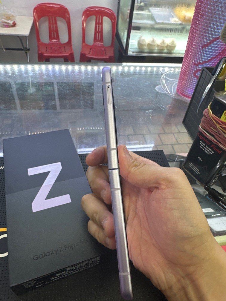 Galaxy Z Flip 3 Lavender 128GB, Mobile Phones & Gadgets, Mobile Phones ...