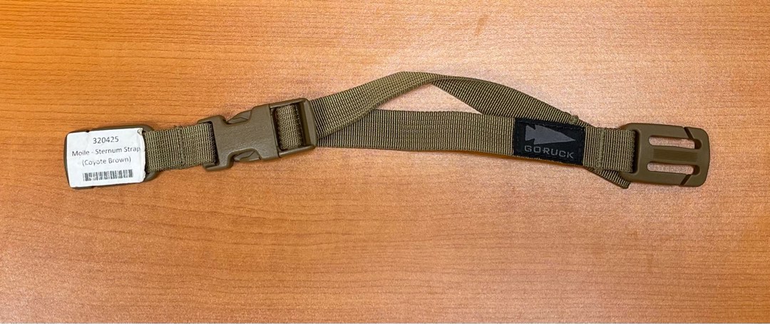 GORUCK Sternum Strap (Coyote), Sports Equipment, Hiking & Camping on ...