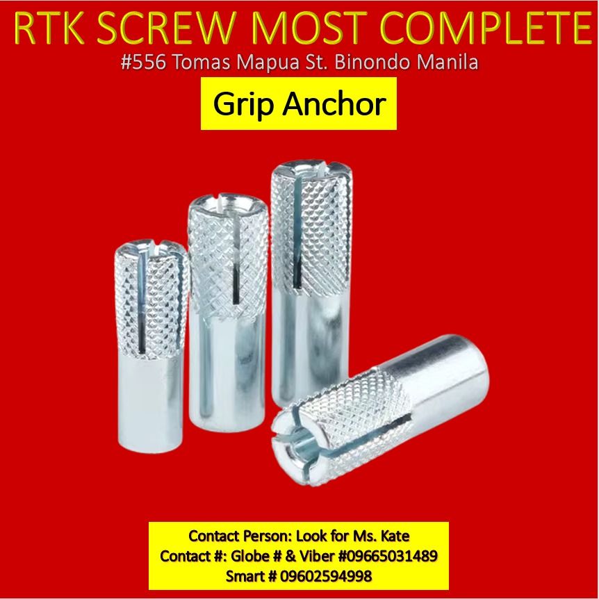 Grip Anchor, Commercial & Industrial, Construction Tools & Equipment on ...