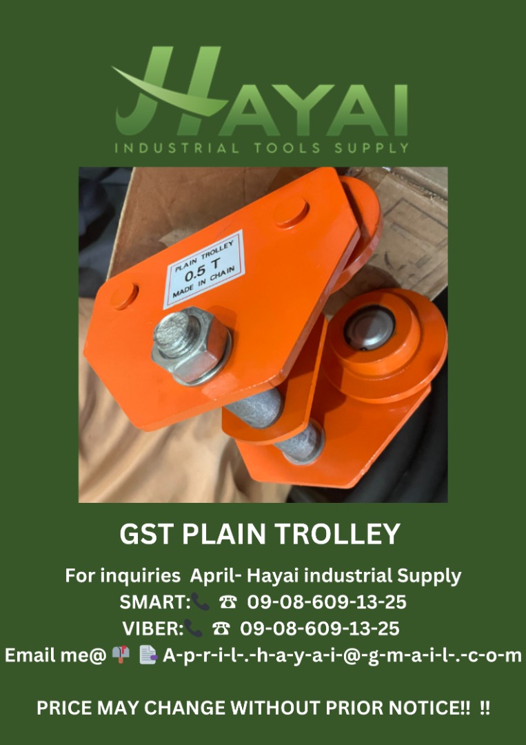 GST plain trolley, Commercial & Industrial, Construction Tools ...