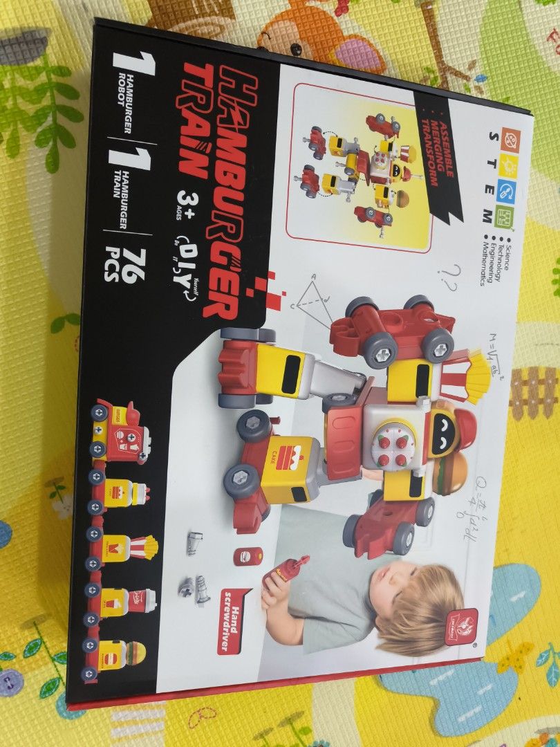 Hamburger Train, Hobbies & Toys, Toys & Games on Carousell