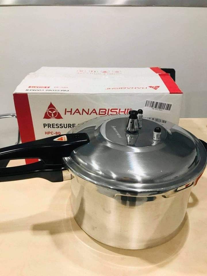 Hanabishi 8 Quartz Pressure Cooker HPC-8QC, TV & Home Appliances ...