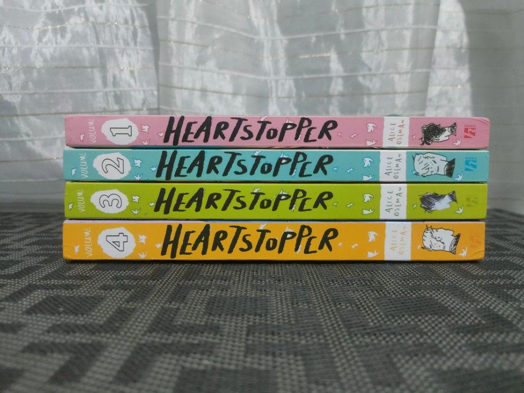 Heartstopper Volume 1-4, Hobbies & Toys, Books & Magazines, Fiction ...