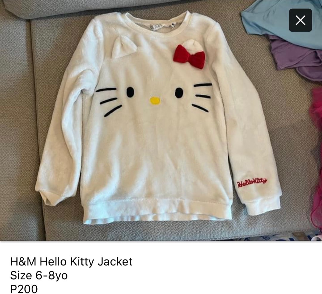 Hello Kitty Sweater, Babies & Kids, Babies & Kids Fashion on Carousell