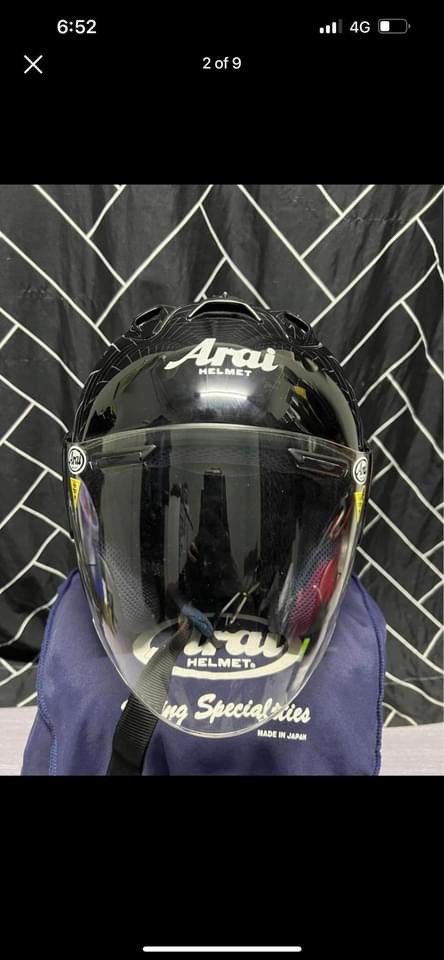 Helmet arai ram 3, Motorcycles, Motorcycle Accessories on Carousell
