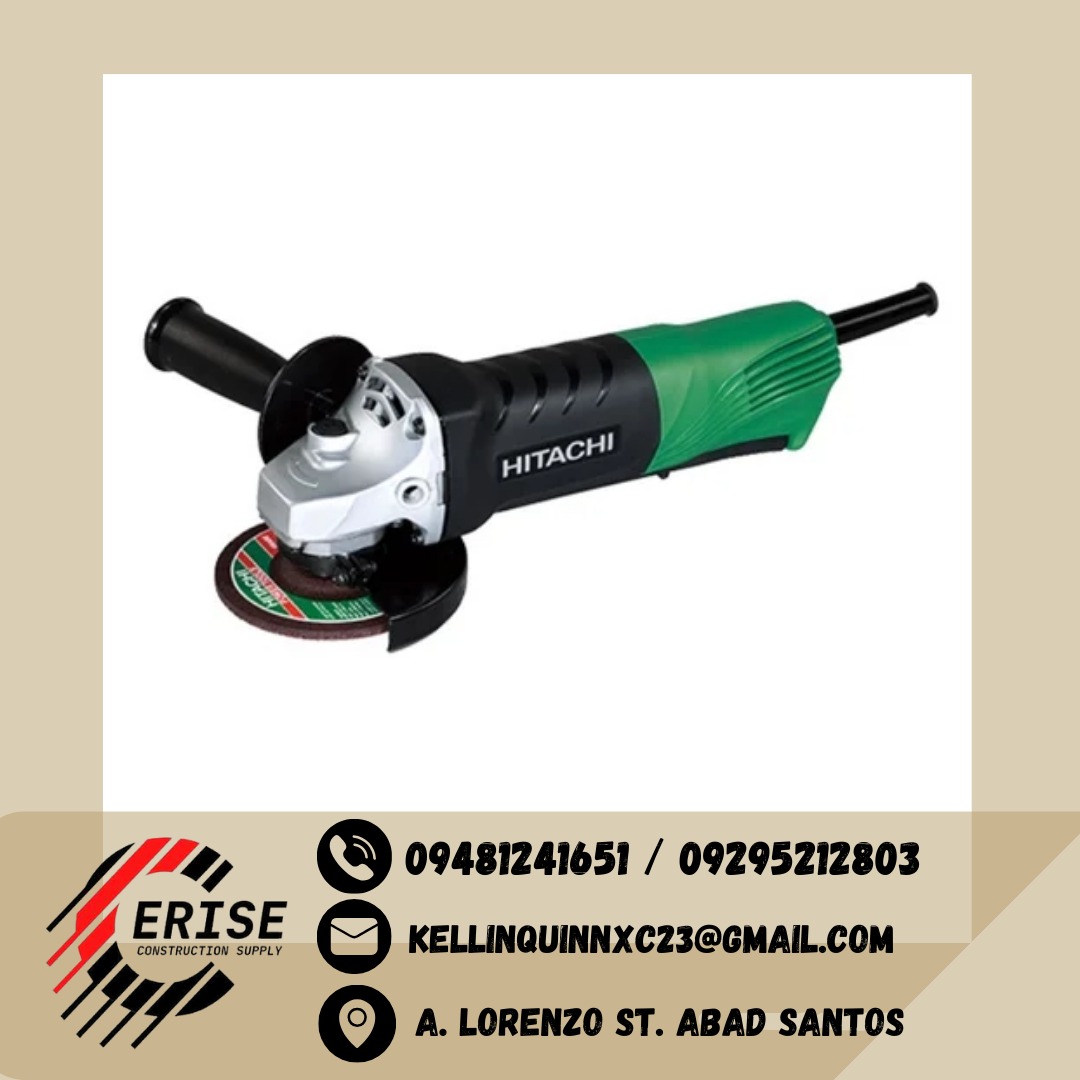 "HITACHI" Disc Grinder, Paddle Switch 100mm, Commercial & Industrial ...