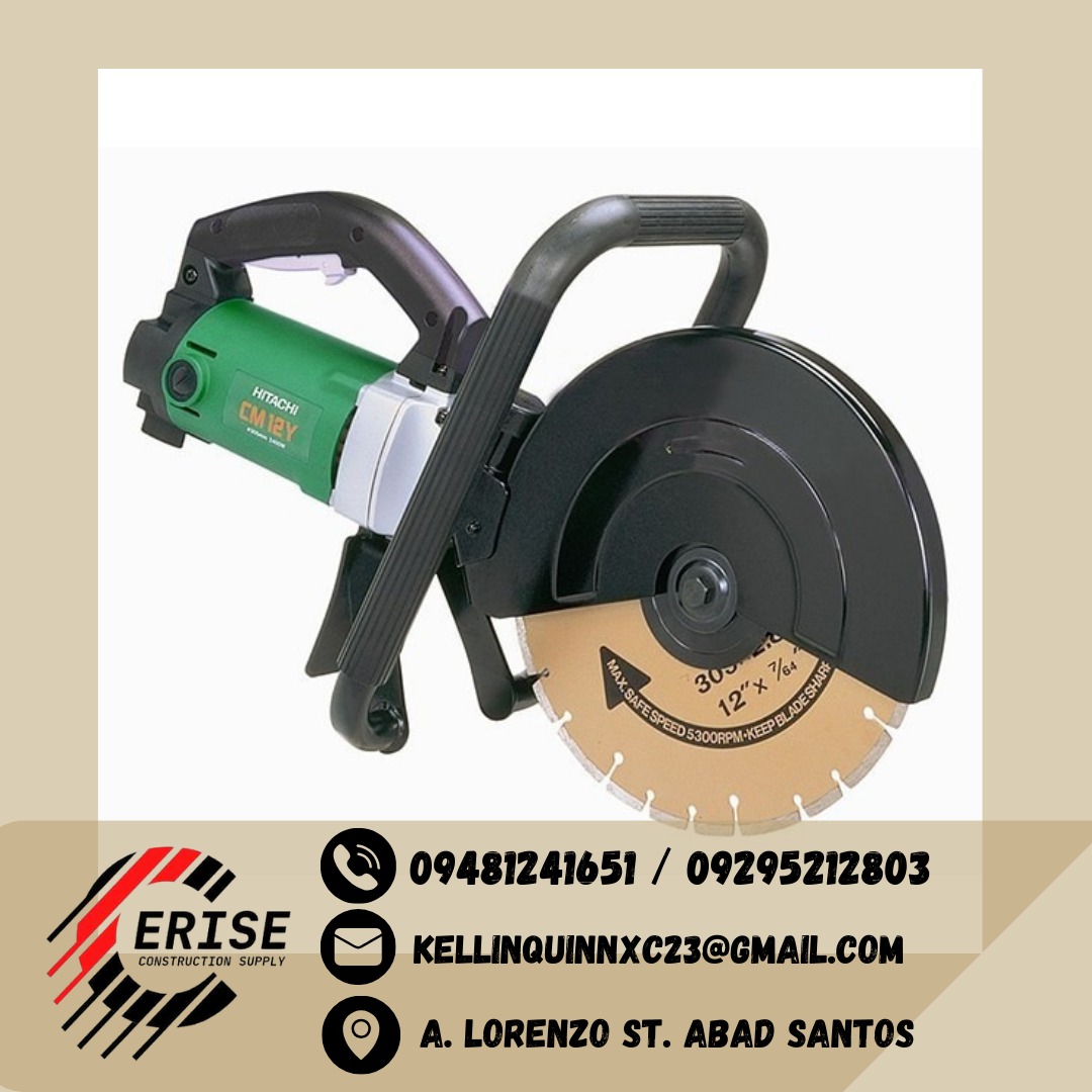 "HITACHI" Metal/Concrete Cutter (12" Cap.), Commercial & Industrial ...