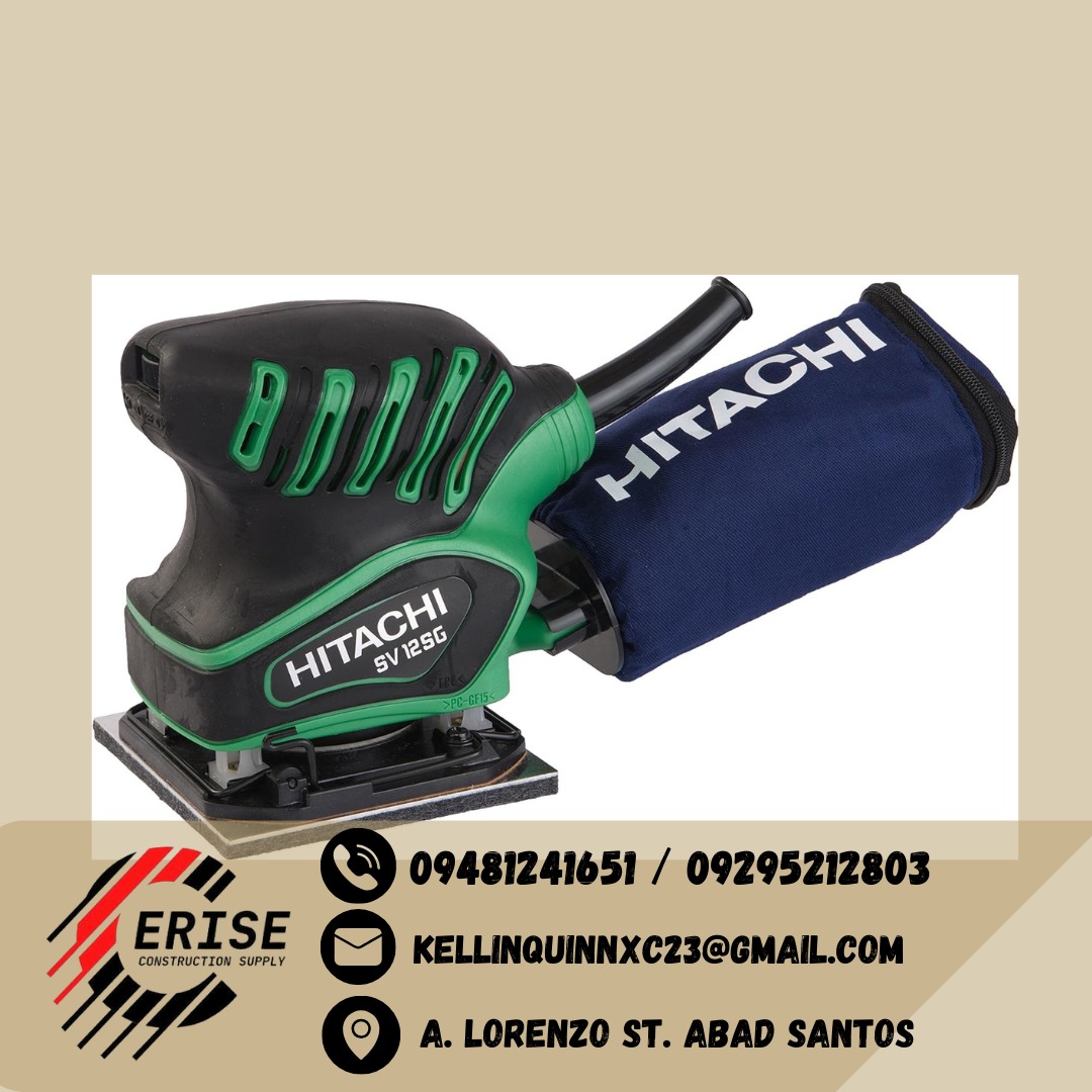 "HITACHI" Orbital Sander, Commercial & Industrial, Construction Tools ...