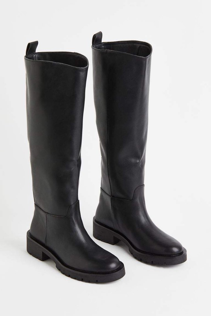H&M knee high boots, Women's Fashion, Footwear, Boots on Carousell