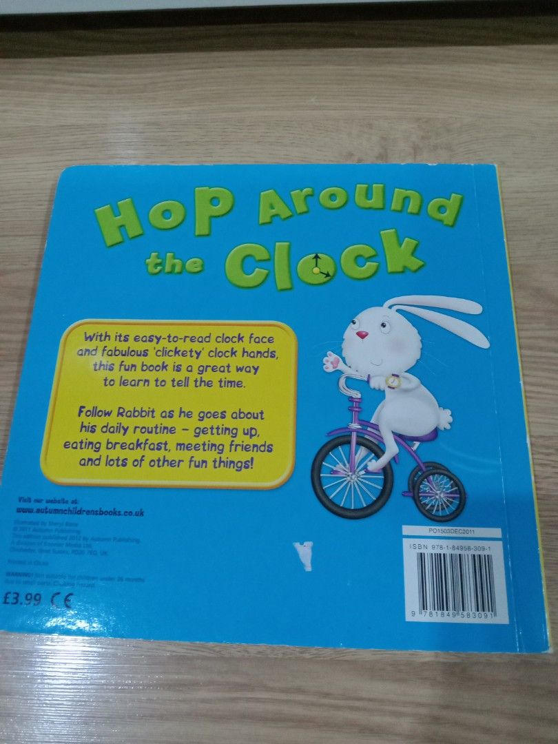 HOP Around The Clock buku cerita anak EV - RI - 183, Buku & Alat Tulis ...