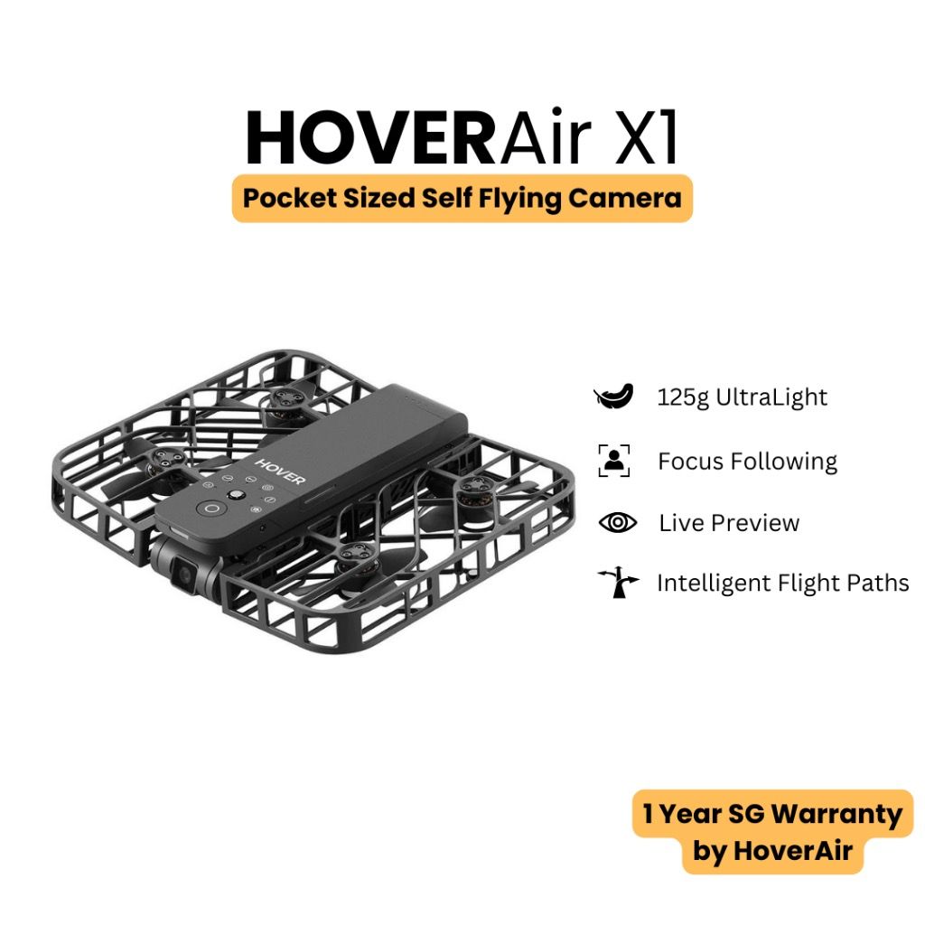 HOVERAir X1 | Pocket-Sized Self-Flying Camera (Drone) | Ultra ...
