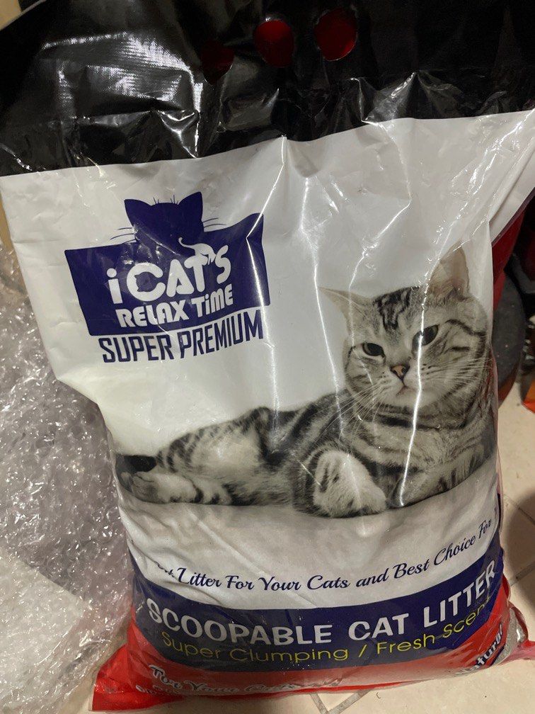 3 PACKS - ICATS Super Premium Scoopable Cat Litter, Pet Supplies, Homes ...