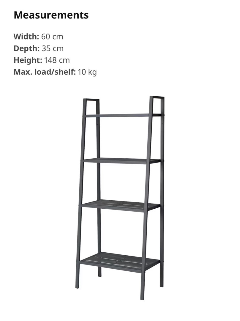 Ikea Lerberg Shelf, Furniture & Home Living, Furniture, Shelves ...