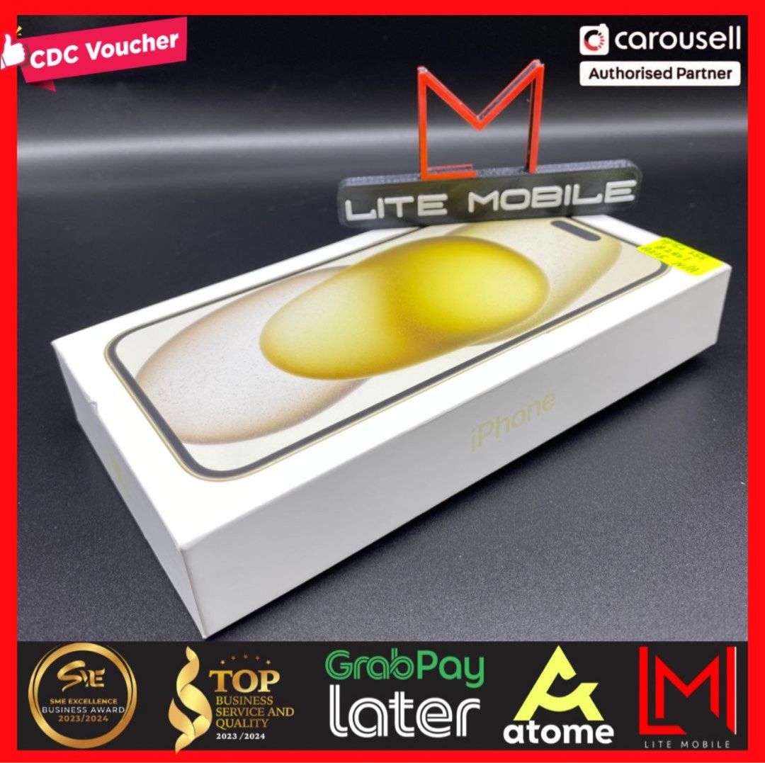 iPhone 15 Plus Yellow 256GB, Mobile Phones & Gadgets, Mobile Phones ...