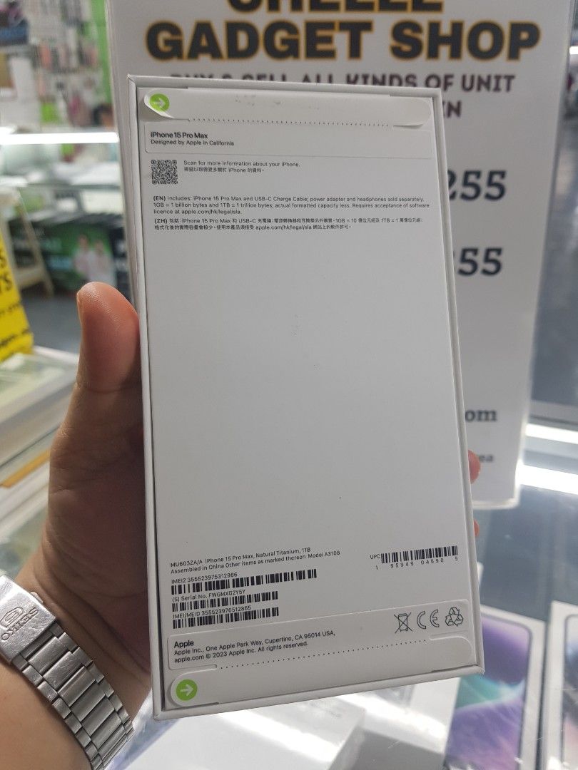 Iphone 15 promax natural titanium 1tb brandnew, Mobile Phones & Gadgets ...